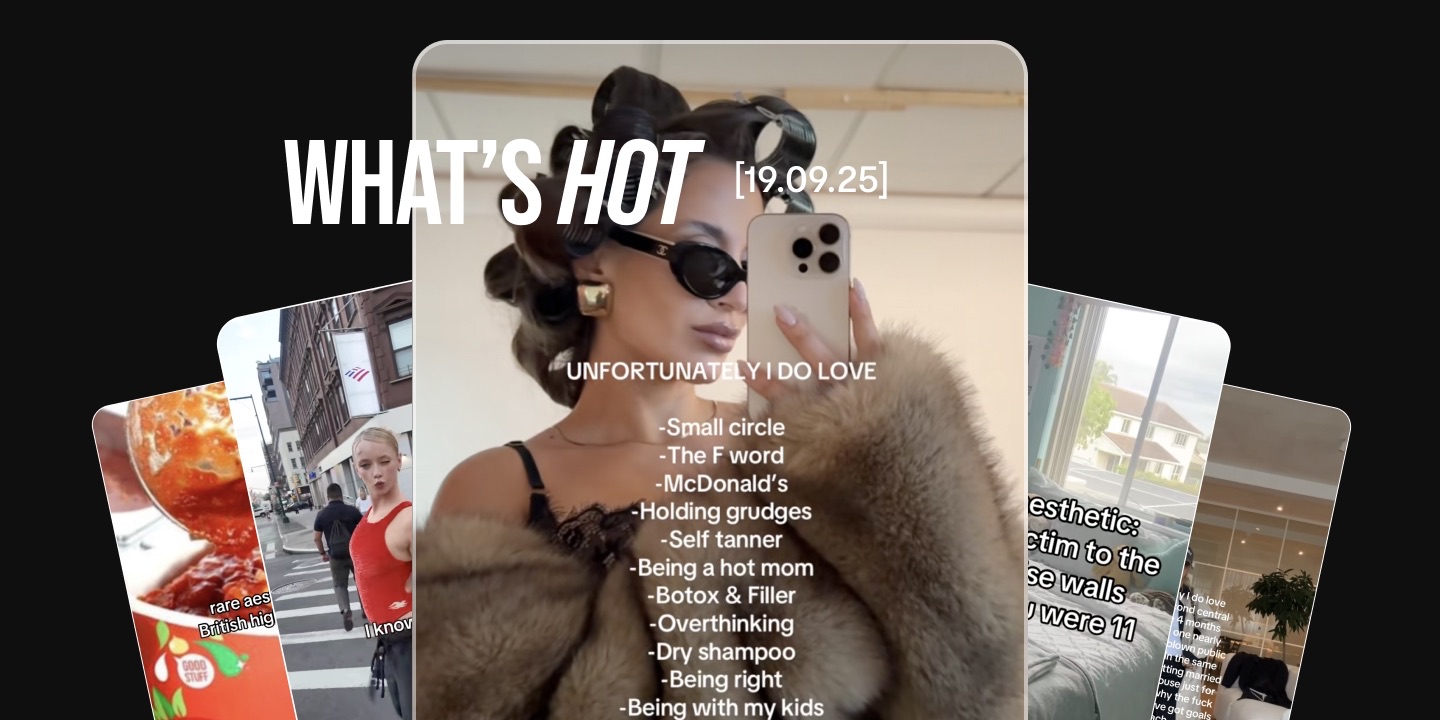 What’s Hot On Socials? Knowing Ball, Guilty Pleasures, and Rare Aesthetics
